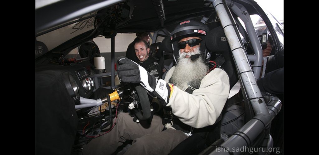 Sadhguru on a motorcycle ride exploring ancient Native American sites ...