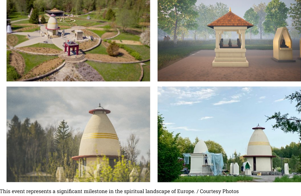 HHR News | Video : Grand Opening of Europe’s Largest Shiva Temple In ...